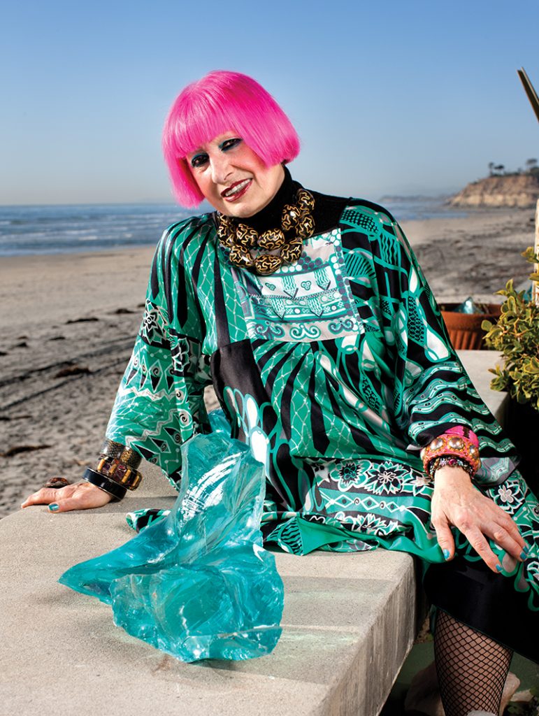 At Home With Zandra Rhodes — Ranch & Coast Magazine
