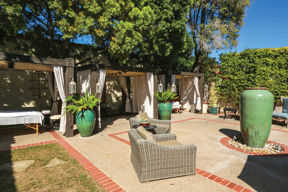 The Inn at Rancho Santa Fe’s new outdoor massage options allow guests ...