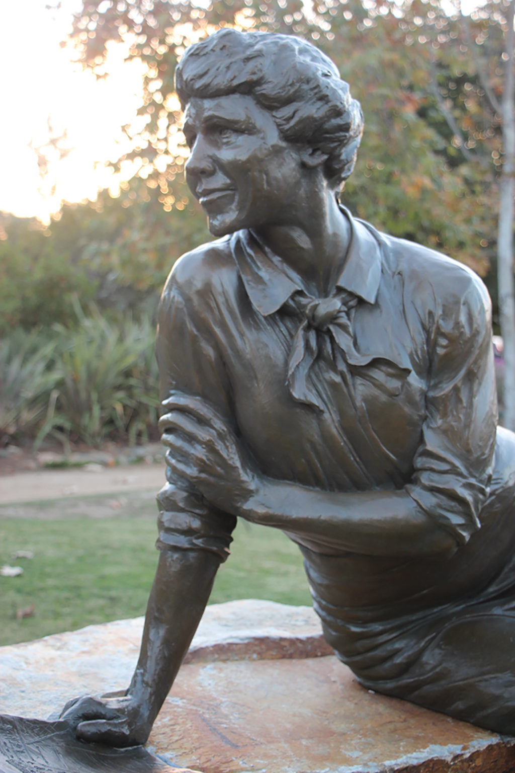Rancho Santa Fe Historical Society unveils sculpture of Lilian Rice ...