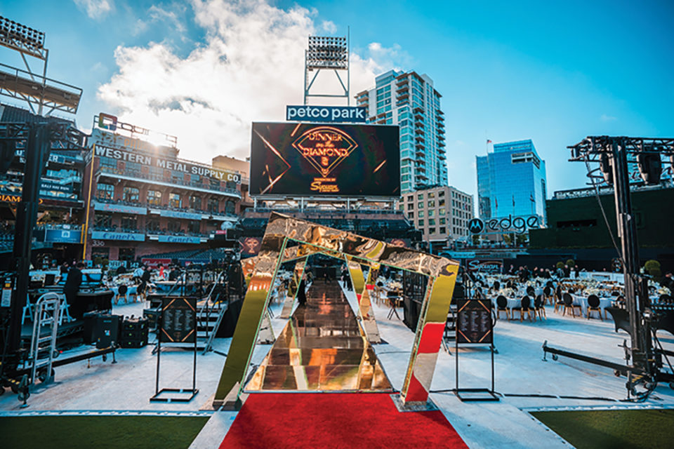 San Diego Padres and the Padres Foundation welcome guests to dine on ...