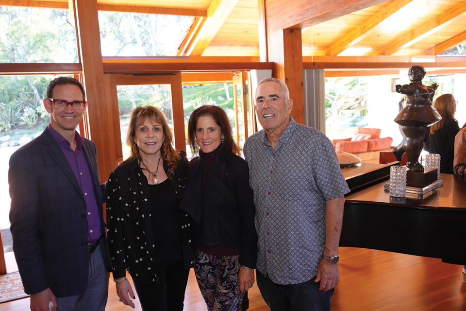 Linda Brandes opens her home to ICA San Diego members for an exclusive ...