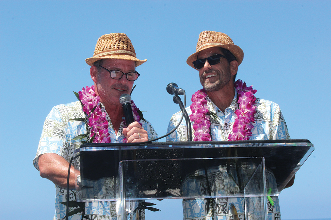 Luau & Legends of Surfing Invitational awards John Reed the Rell Sun ...