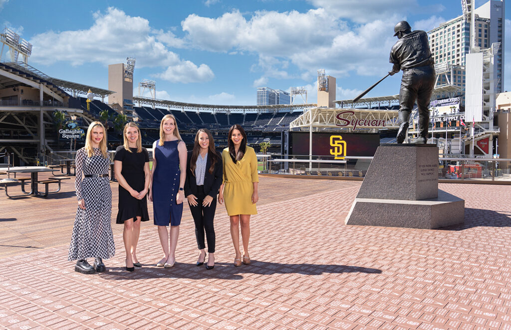 Padres female executives prove not all the club’s standouts are on the ...